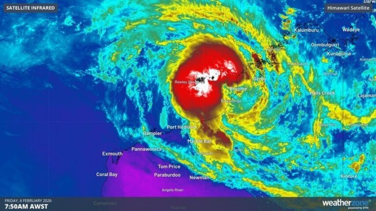 Tropical Cyclone Mitchell Brings Destructive Winds and Flash Flooding ...